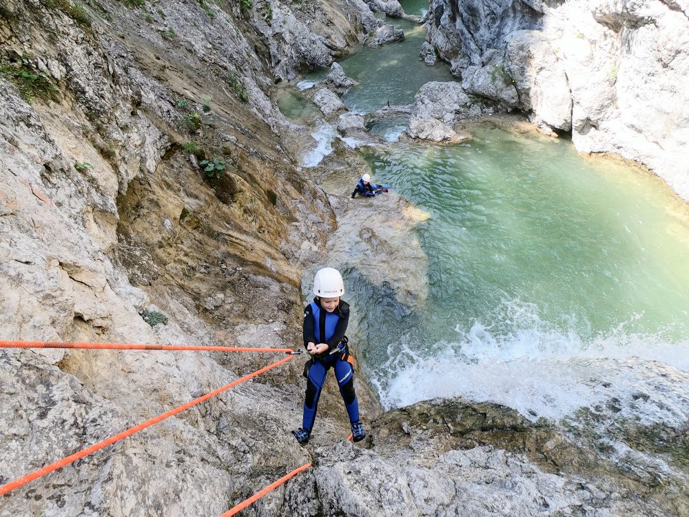 Kinder Special Tour | Stuibenfälle | ROCKSOLID Canyoning